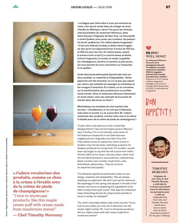 Restaurant Alentours – Localou